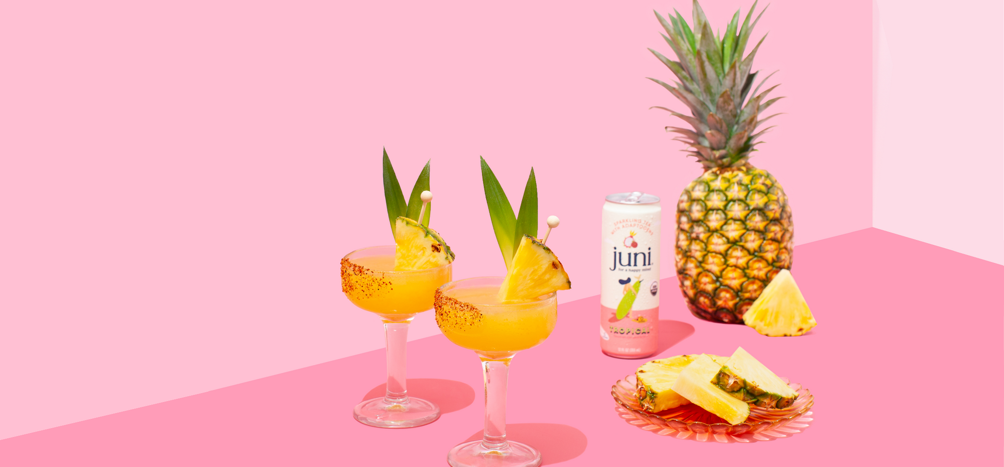 Juni Sparkling Adaptogen Drinks | Ashwagandha, Lion's Mane, Green Tea ...