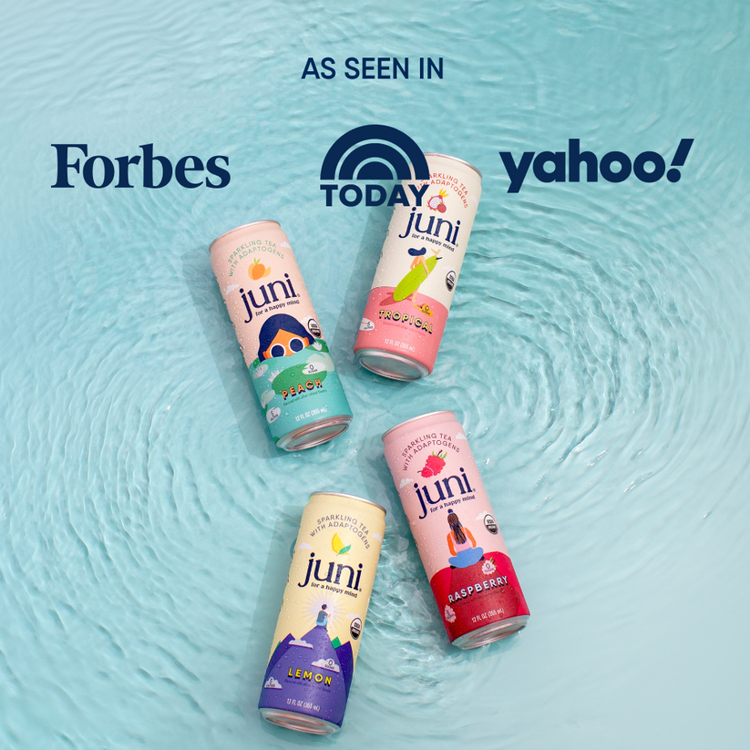 Juni Sparkling Adaptogen Drinks | Variety Pack | 12-Pack – Drink Juni